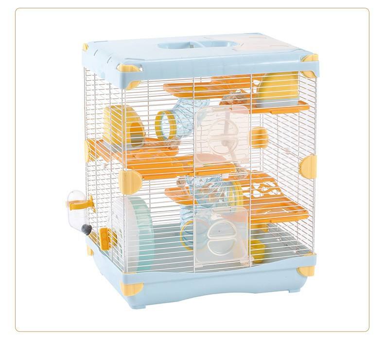 Hamster Pet Cages & Houses Cage Full Set Golden Hamster Tunnel Toys ...