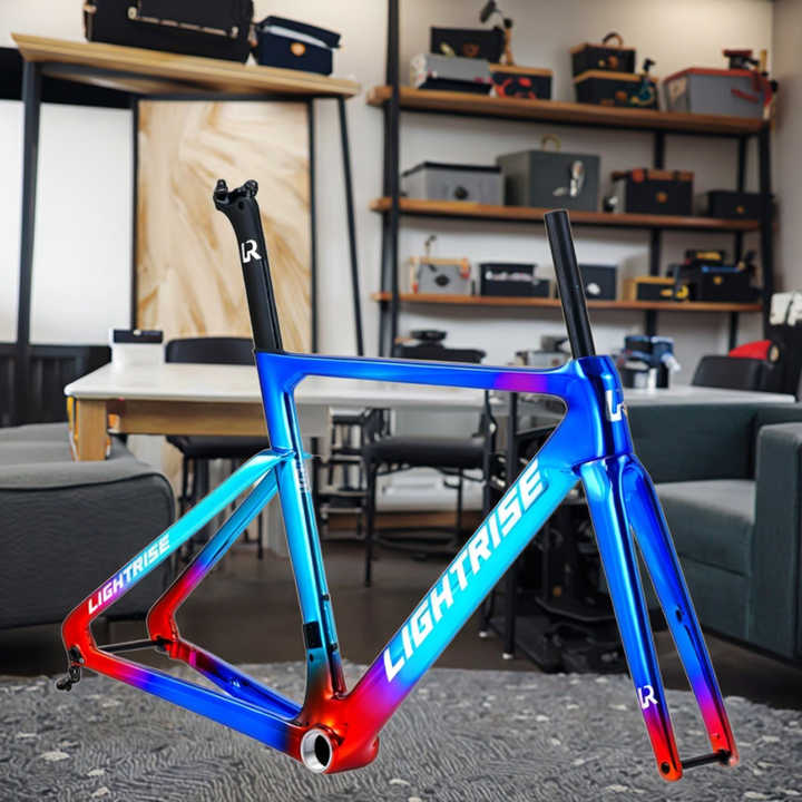 High Modulus Carbon Road Frame Integrated Seatpost T47 BB Hidden Disc ...