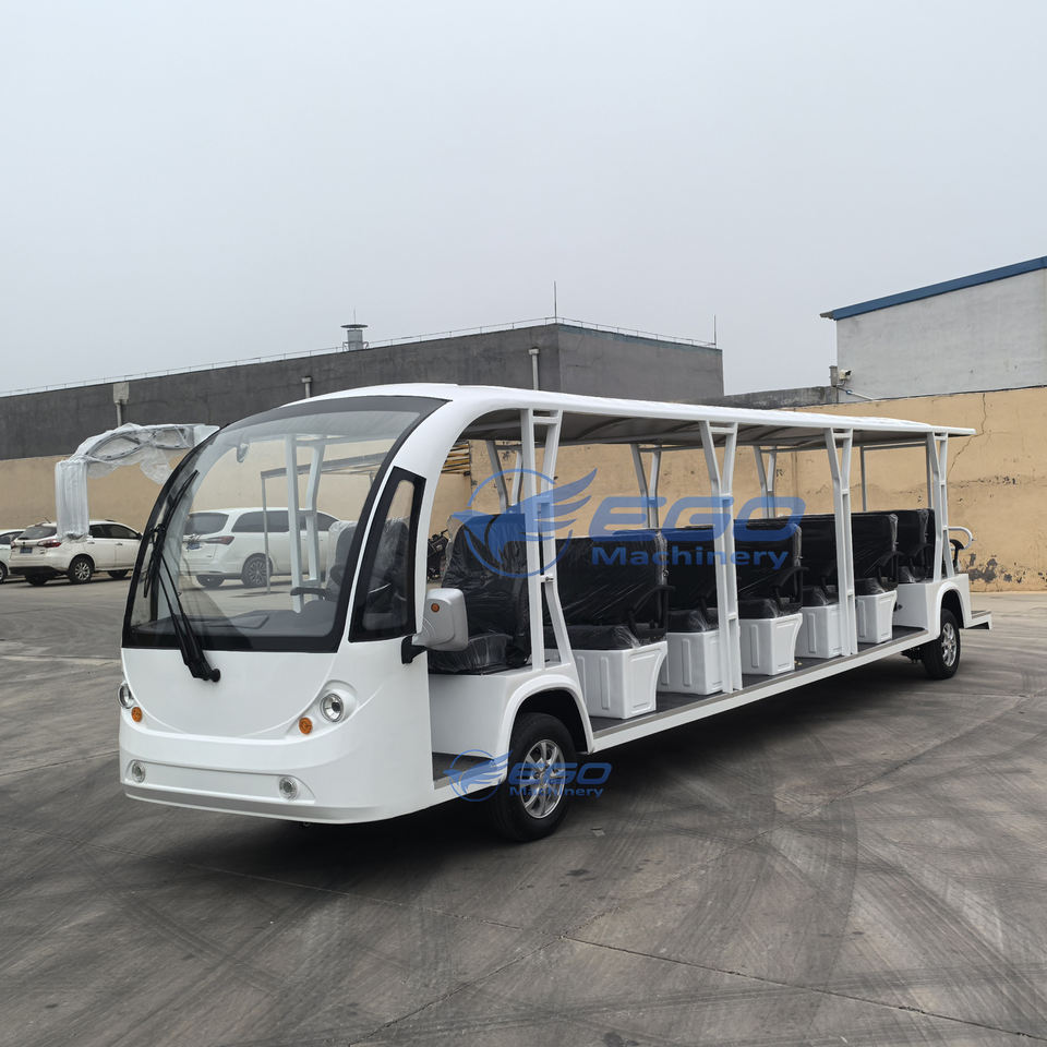 Electric Large Container Passenger Sightseeing Bus and Car for Tourism ...