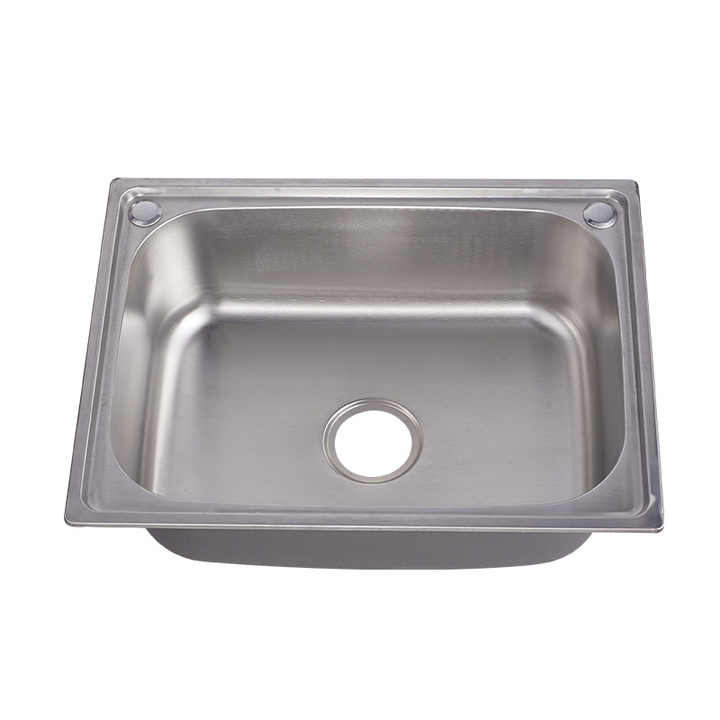 Elegant Aluminum Single Bowl Kitchen Sink with 201 Stainless Steel ...