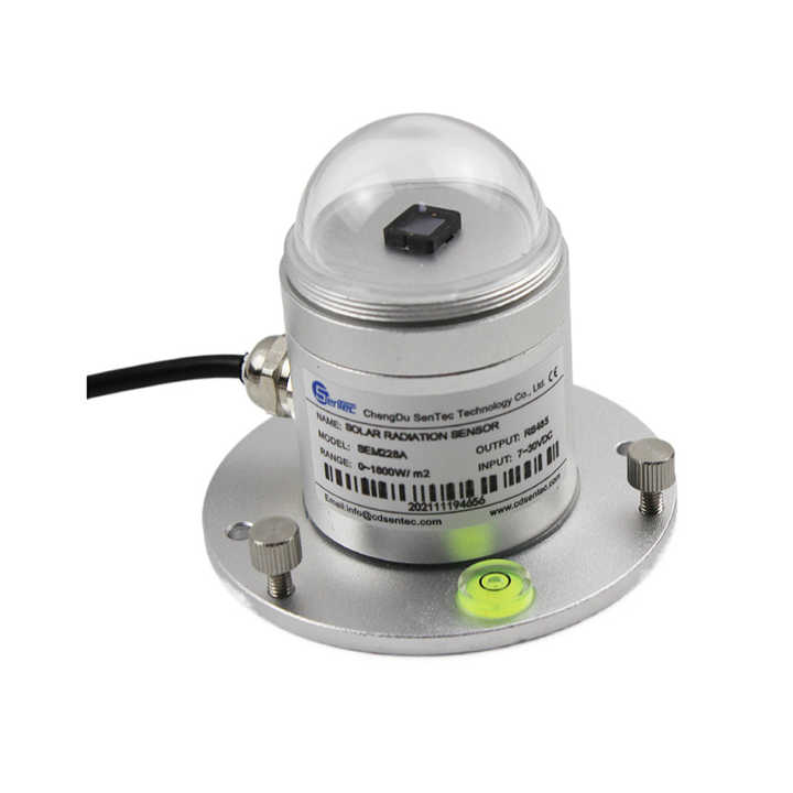 RS485 0-1800W/m2 Solar Radiation Sensor Solar Radiation Pyranometer ...