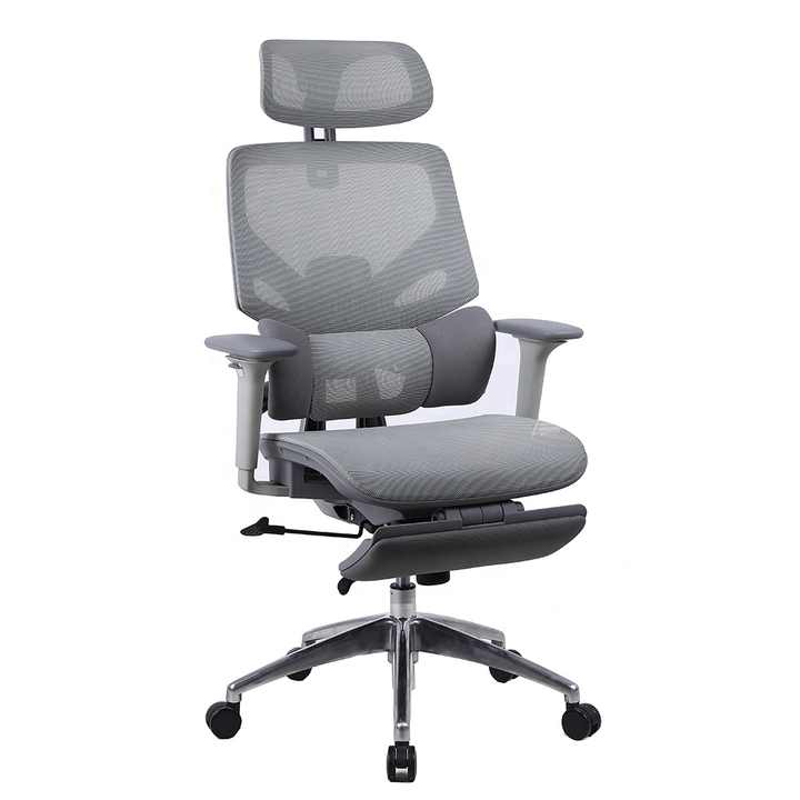 Ergonomic Ceo Executive Mesh Chair with Footrest & Support