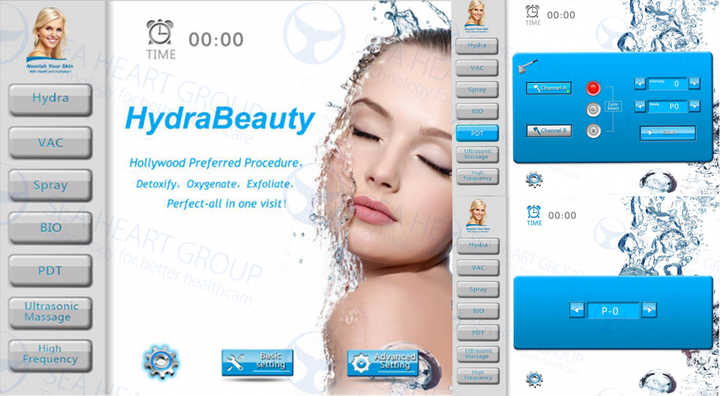 HydraMaster 14 IN1 Aesthetic medicine hidro jet peel facial machine ...