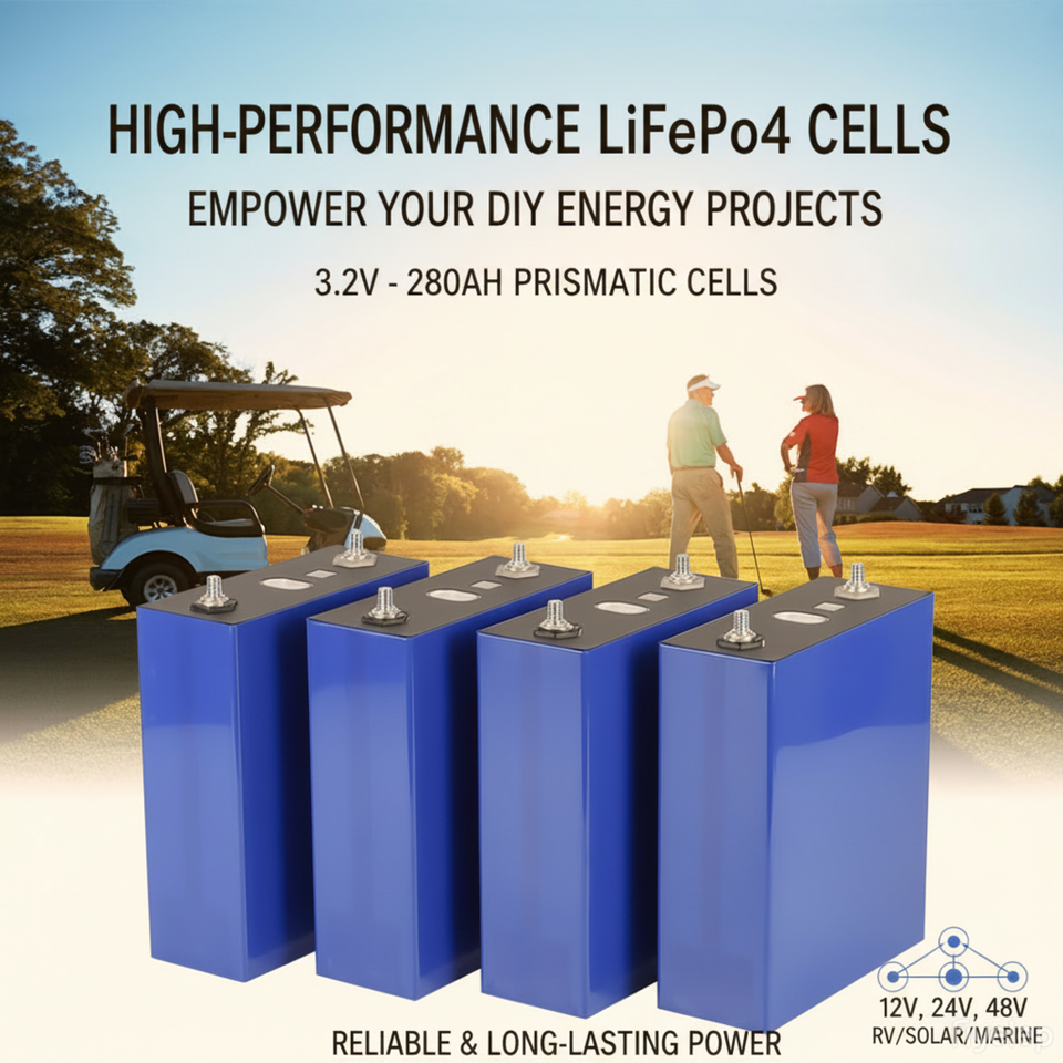 3.2V 280AH Solid State LiFePO4 Premium Grade Cell | Long-Lasting 6000 ...
