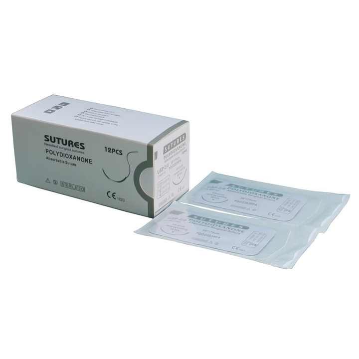 Disposable Veterinary Absorbable Surgical Sutures PGA Nylon Silk ...