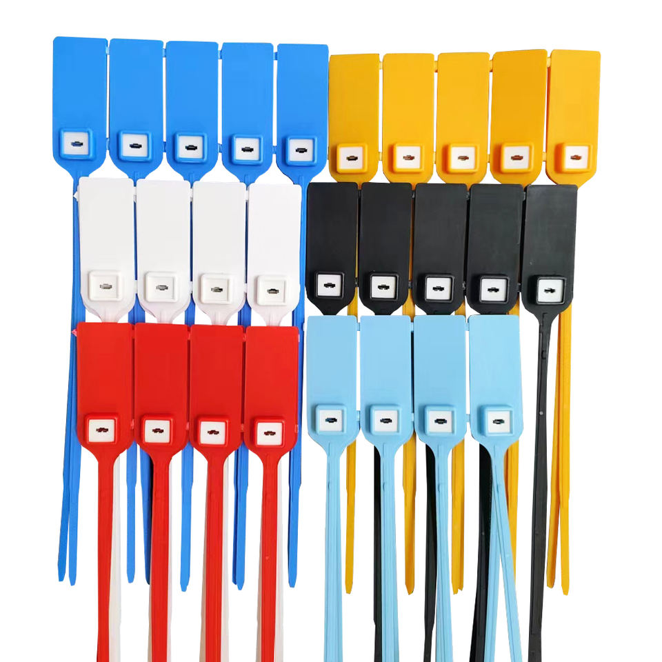 Anti Tampering Plastic Seals Disposable Zip Ties for Garden Bank ...