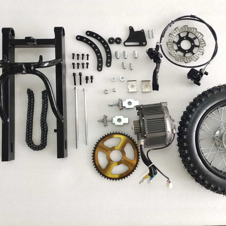 SOTION FW01 Mini Bike Kits - Super Cool 12inch Razor Swing Arm