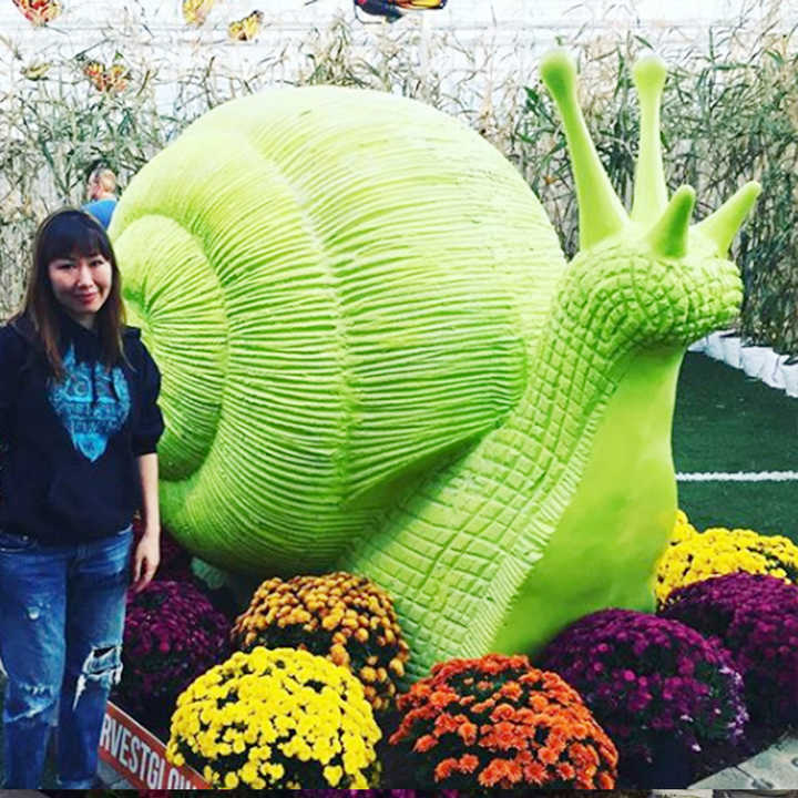 Customized Life-Size Fiberglass Mermaid Statue for Outdoor Art