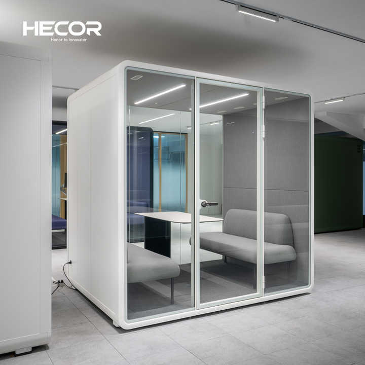 Soundproof Meeting Room - Movable Multi-Person Office Pod