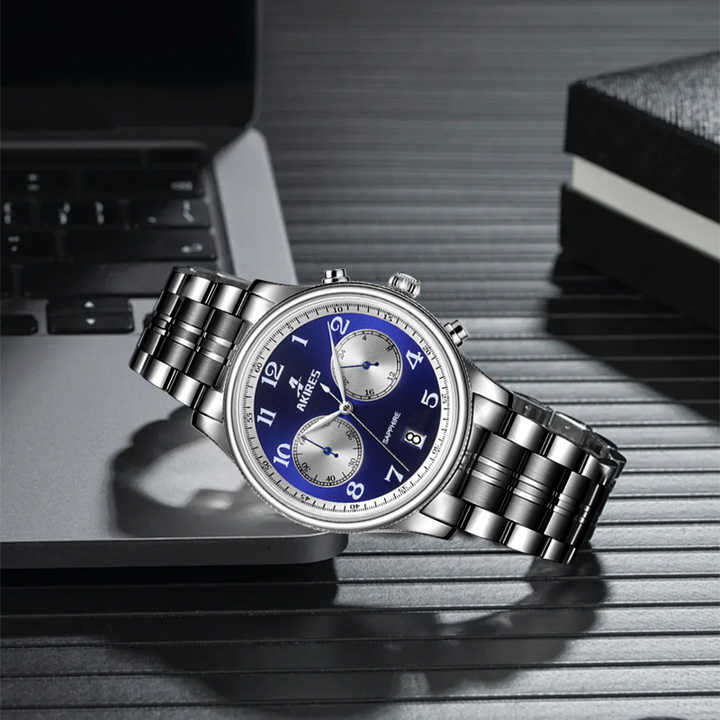 Japanese Movement Dial Quartz Watch Custom Minimalist Quartz Watch Band ...