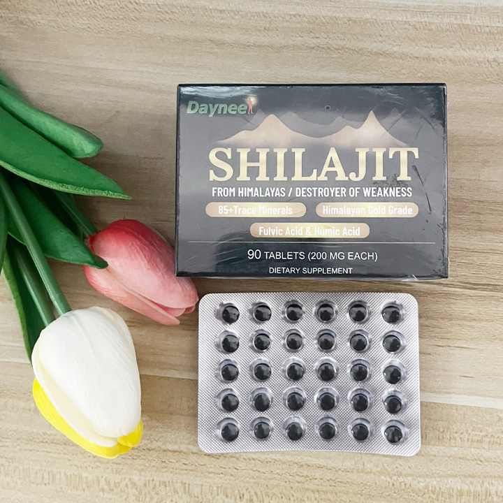 Pure Himalayan Organic Shilajit Resin Tablet Maximum Potency Natural Minerals Fulvic Acid Energy ...