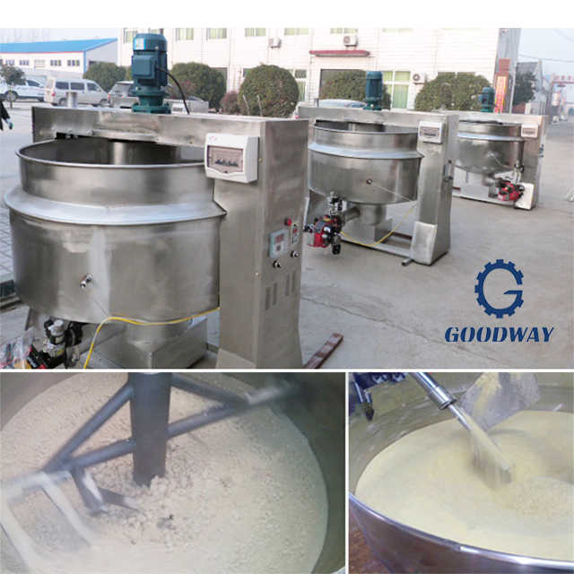 Electric/gas/diesel Cassava Gari Roasting Machine for Garri Processing Plant