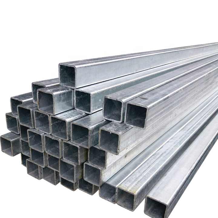 ERW Galvanized Steel Pipe 2x2 Carbon Tube 40x40x3mm 4x4 Inch Hollow ...