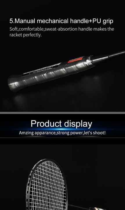 Whizz de 80-84g de carbono negro tejido raqueta de Bádminton| Alibaba.com
