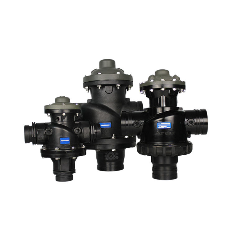4 Inch 3 Way Automatic Backwash Valve Automatic Water Flow Backwash ...