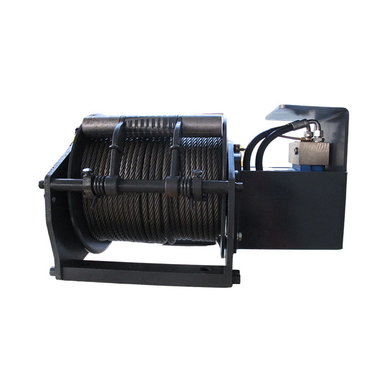 All-terrain High Capacity Tractor Winch Single Drum Hydraulic Winch for ...