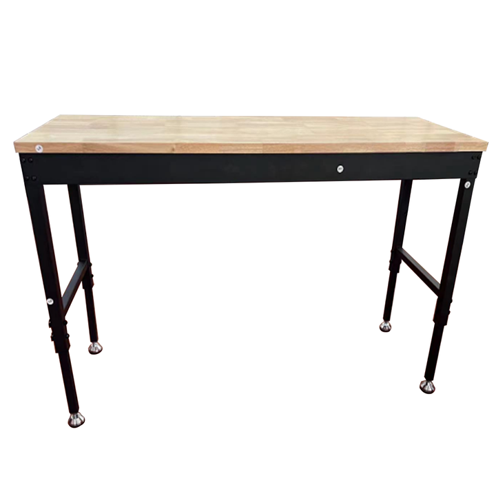 60\" Heavy Duty Work Bench with 1.2T Wooden Top Height Adjustable ...