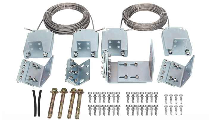 Telescopic Sliding Gate Operator Door Hardware Kit for 3 Doors