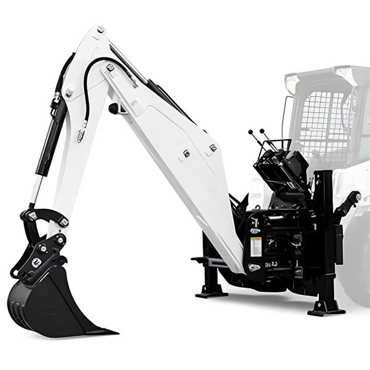 Factory Mini Digger swing Arm Backhoe excavator Digger for Skid Steer ...
