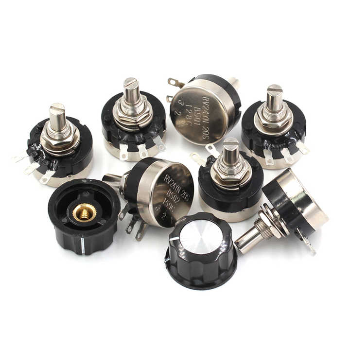 RV24YN20S Carbon Film Potentiometer - Adjustable Resistance