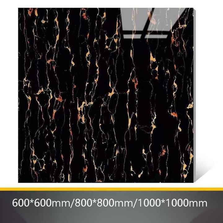 Black Marble Slabs Floor Wall Cladding Luxury Stone For Hotels ...