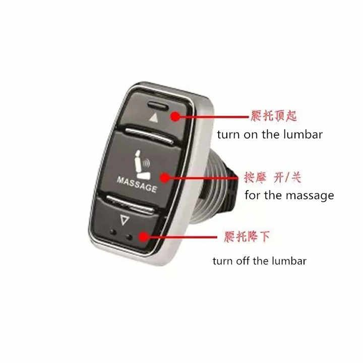 Pneumatic Backrest Lumbar Massage for RV Seating Comfort