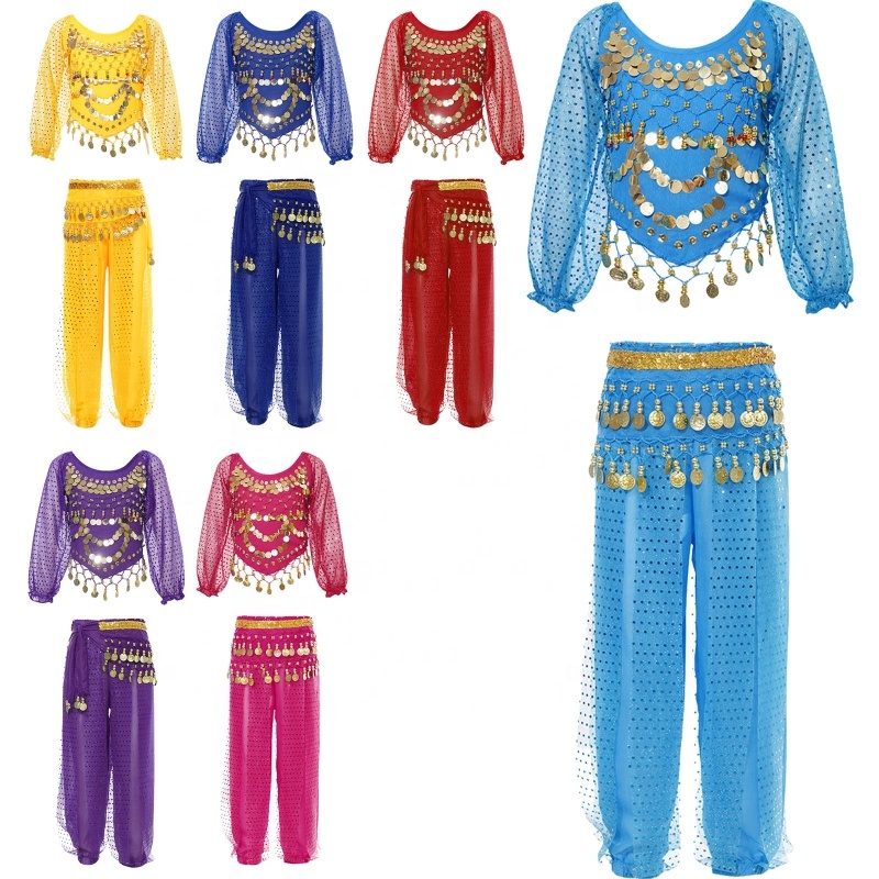 Arabic Dance Costumes for Kids - New Design Stage Wear