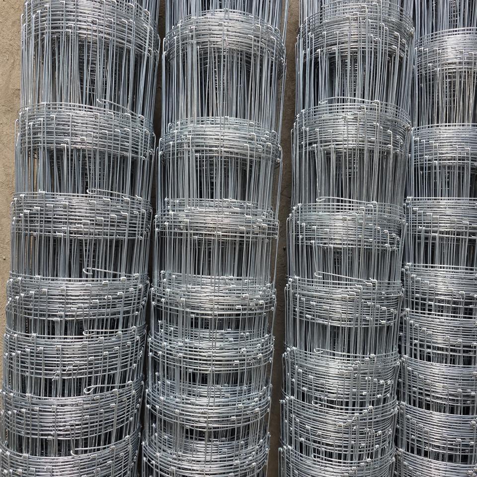 Galvanized Hinge Joint Farm Cattle Fence for Sheep and Cattle Pressure ...