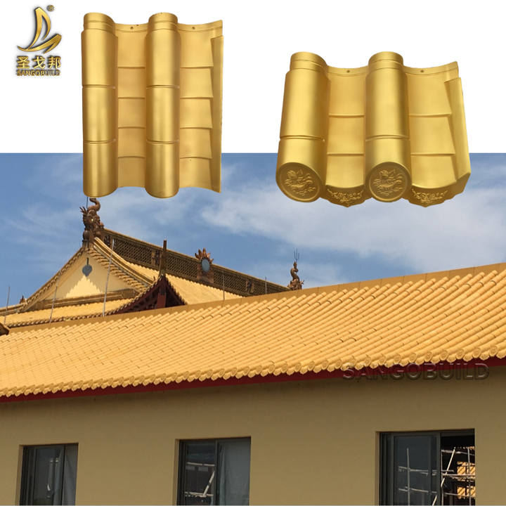 Traditional House Roofing - Durable Chinese Style Tiles