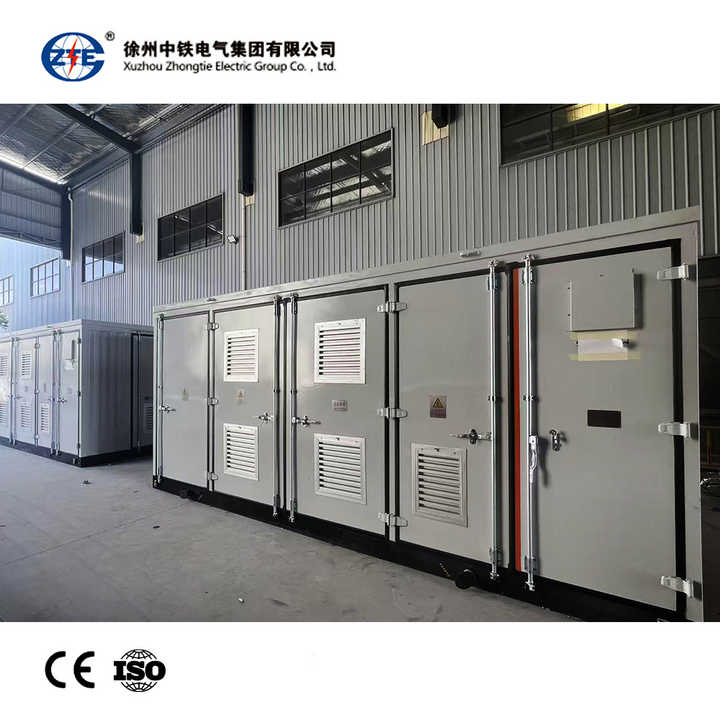 Industrial Commercial Prefabricated Cabin Substations for Solar Off ...