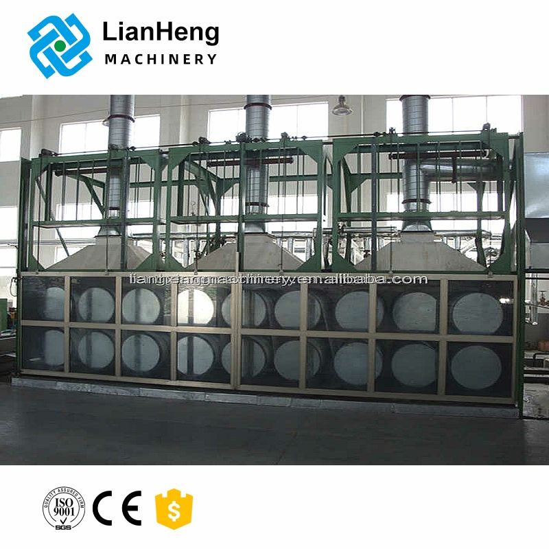 LHMC Three-Unit 18 Heat Rollers Tension Annealer Heat Setting Machine 1 ...