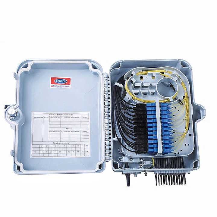 FTTX FTTR 24 Core Optical Network Terminal Box - 3 Feeder & 24 Access ...