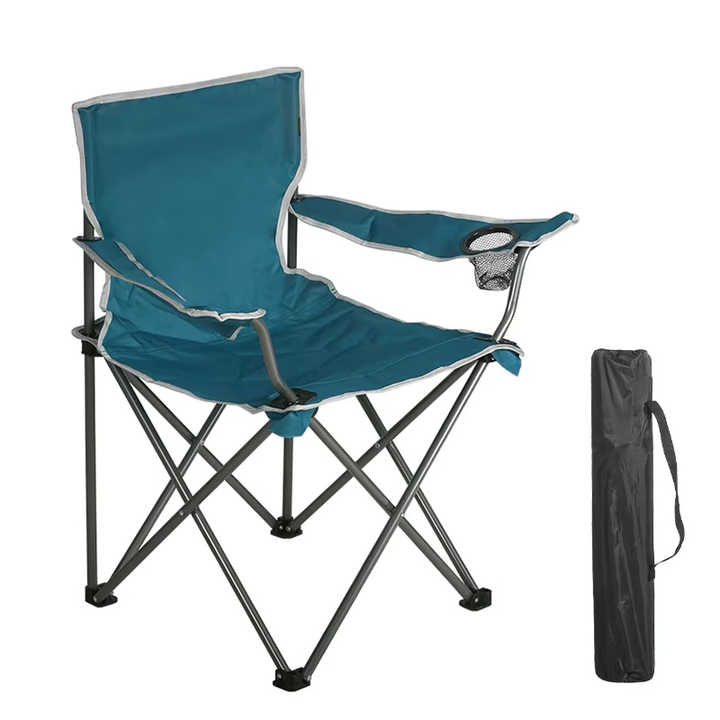 Outdoor Lounge Folding Chair - Portable Picnic BBQ Chair