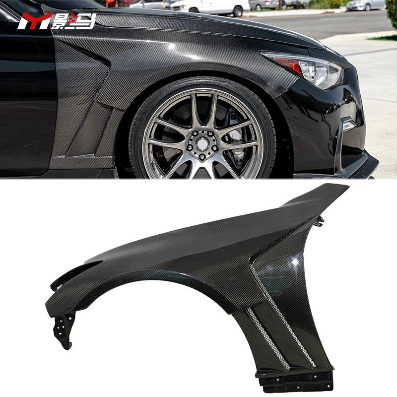 Mbj Style Carbon Fiber Front Vented Fender for Infiniti Q50