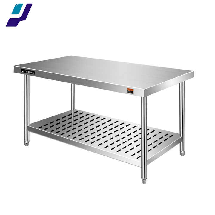 High Quality Workbench Stainless Steel Work Table 304 Double Flat ...