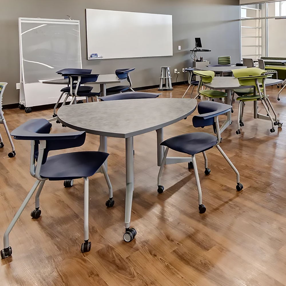 Attached School Student Desks and Chairs - Wholesale