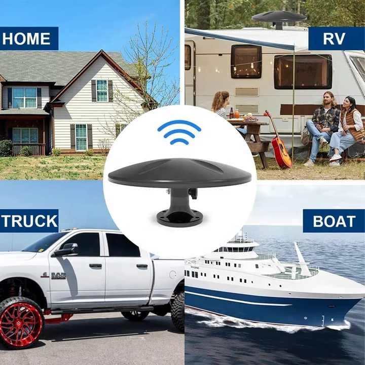 Best Long Range Omni-directional Reception Outdoor HD Digital RV TV ...