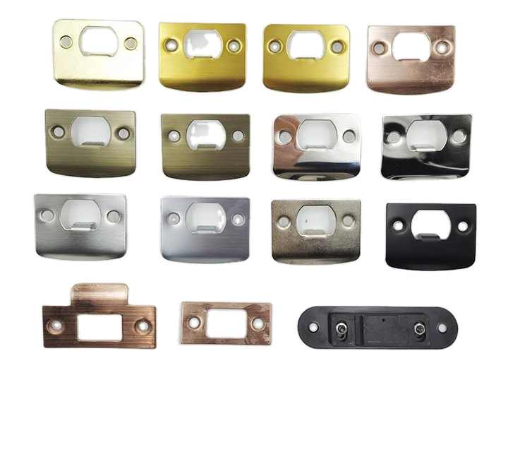 Various Sizes Stainless Steel Deadbolt Lock Strike Plate Square or ...