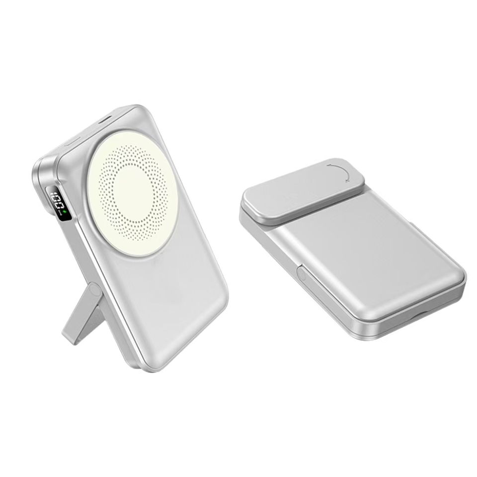 2025 New Custom Logo 15W 3-in-1 Magnetic Wireless 10,000mAh Battery ...