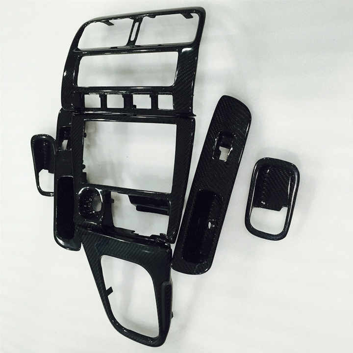 Nissan Silvia S14 Interior Replacement Kit - CF Carbon Fiber