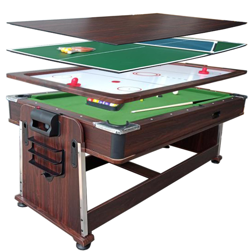 7FT 4 in 1 Multi Game Billiard Table - Indoor Fun & Durable