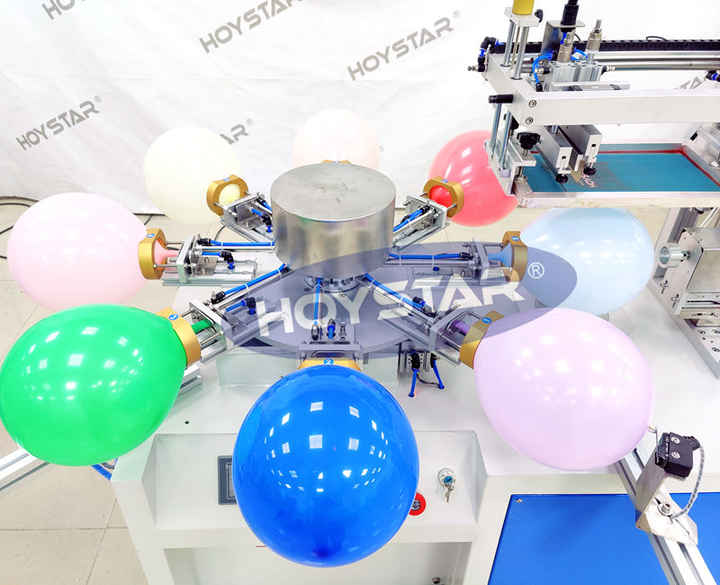 single color balloon printer screen latex balloon printing machine ...