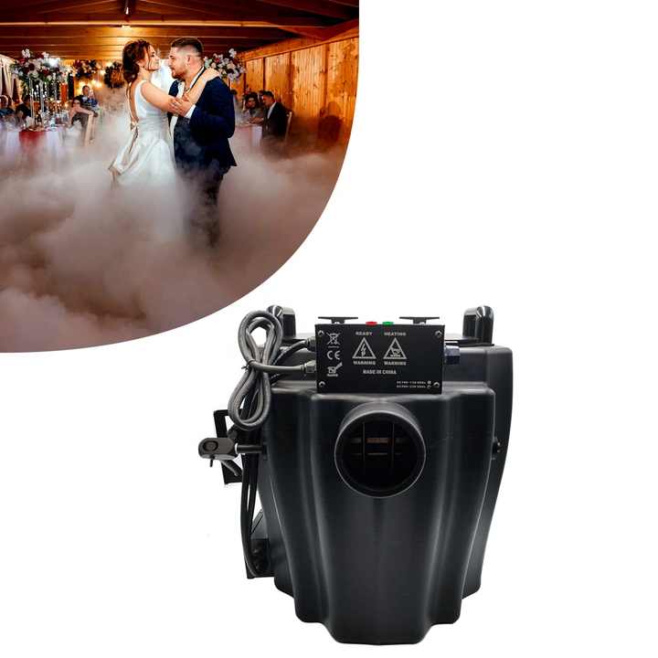 DELIFX Compact yet Robust Fog Output 6000W Dry Ice Smoke Machine ...
