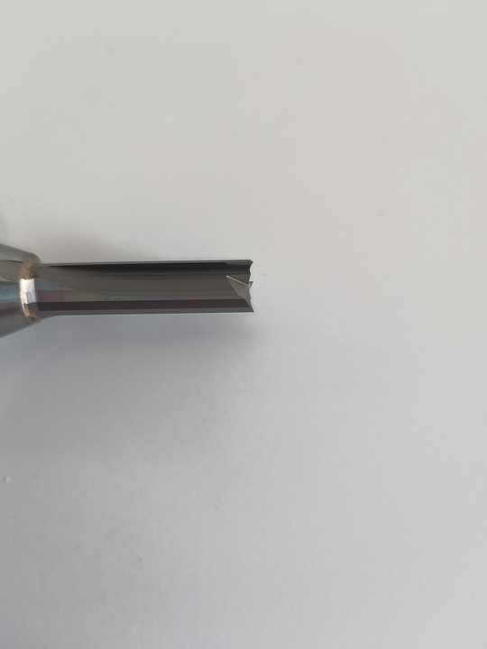 1/2*6*30mm TCT Solid Full Carbide CNC Milling Cutter Three Edged ...