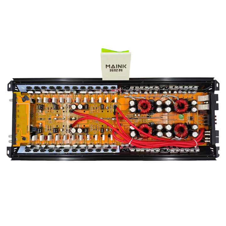 Car Amplifier Monoblock Class D Subwoofer Car Audio Amplifier Car Speaker 300.4 High Power ...