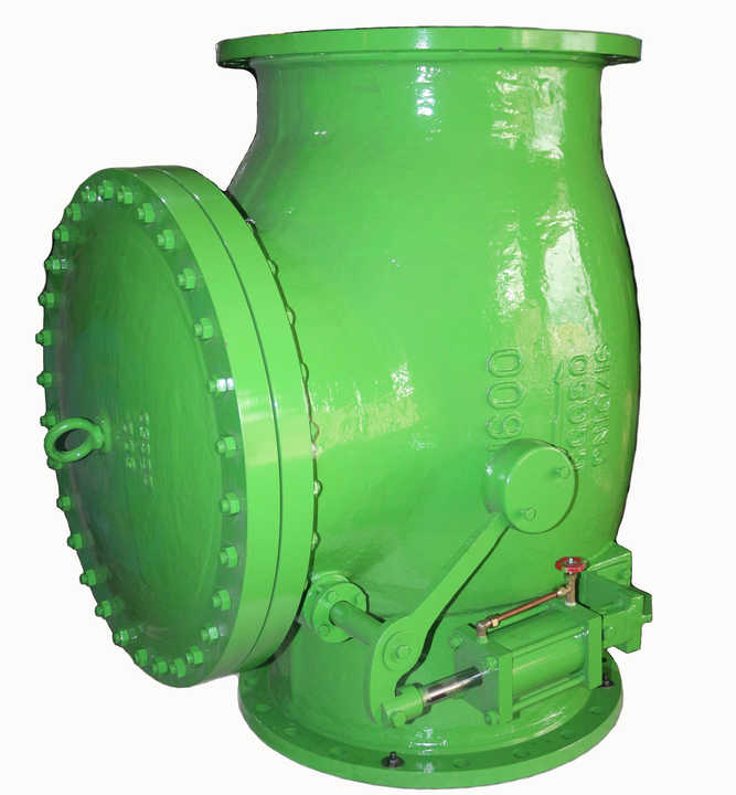 Swing Check Valve with Counterweight & Hydraulic Damper
