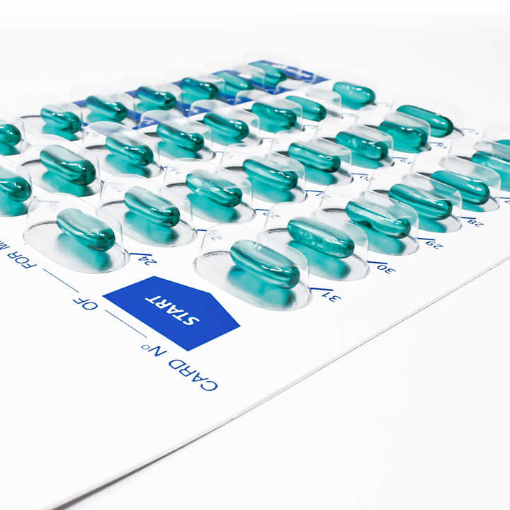Customized Pharmacy Medication Pill Blister Trays Kit