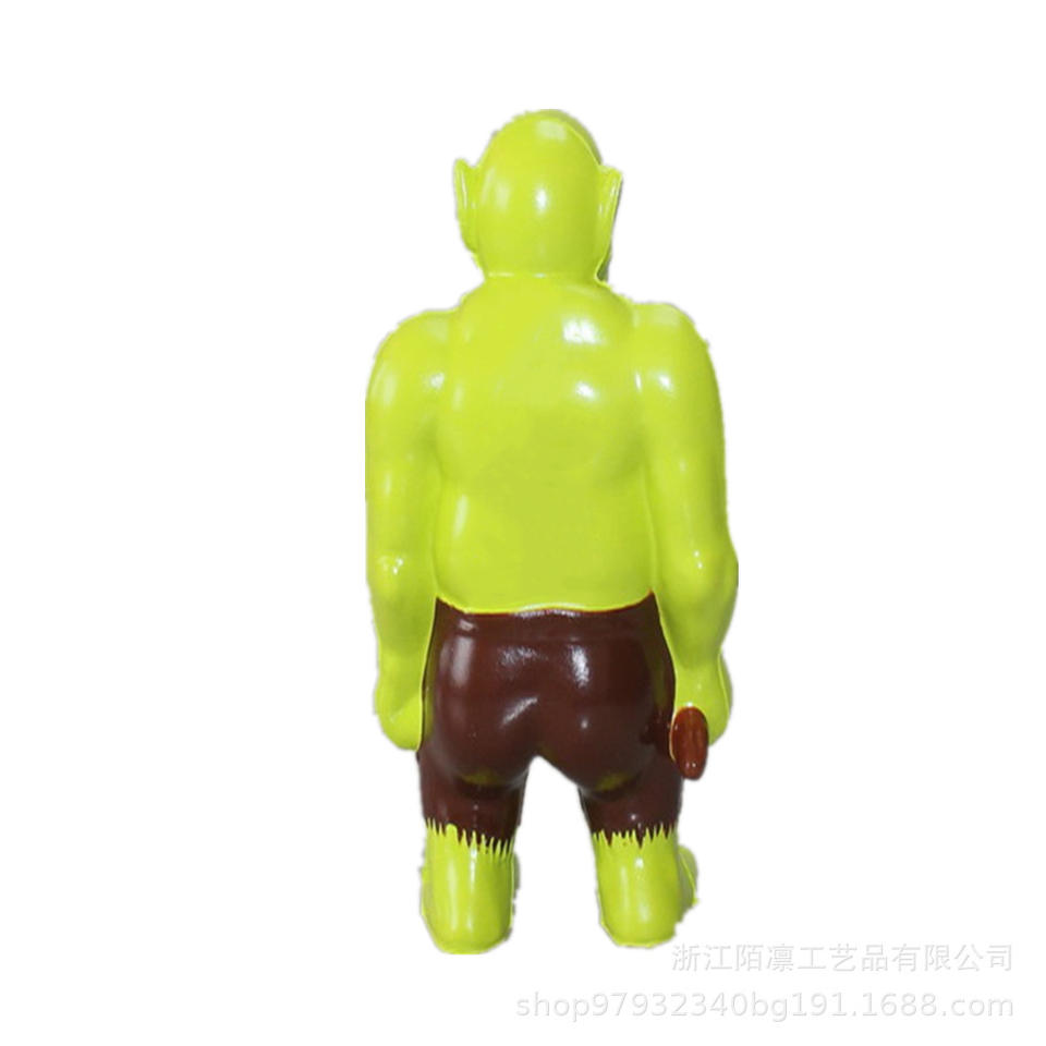 Cartoon Green Giant PU Foam Soft Toy For Promotional Activities ...