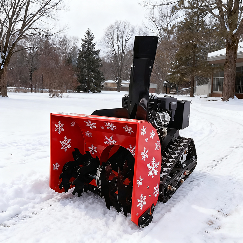 Remote-controlled Tracked Snowblower and Lawnmower: an Outdoor Work ...
