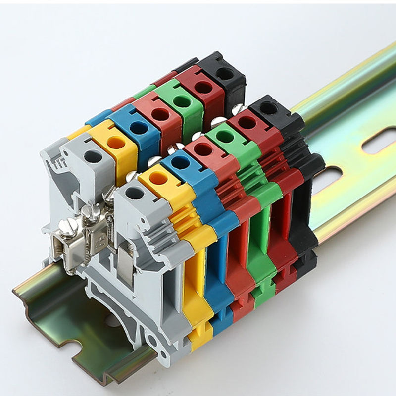 UK2.5B Terminal Block Center Connector FBI10-6 Fence Type Wiring Made ...
